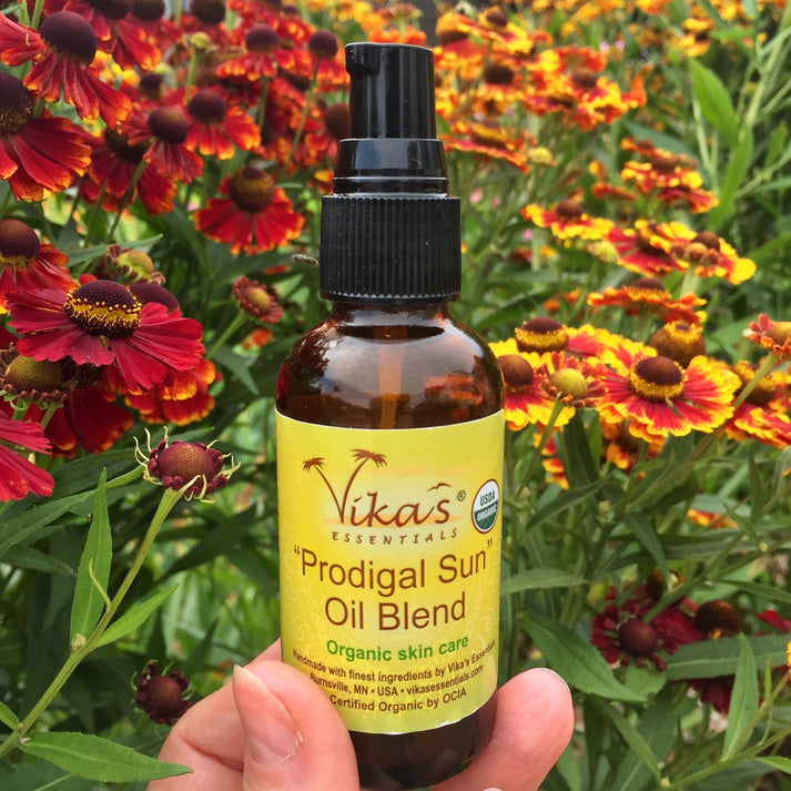 "Prodigal Sun" Oil Blend - USDA Certified Organic – Vika's Essentials